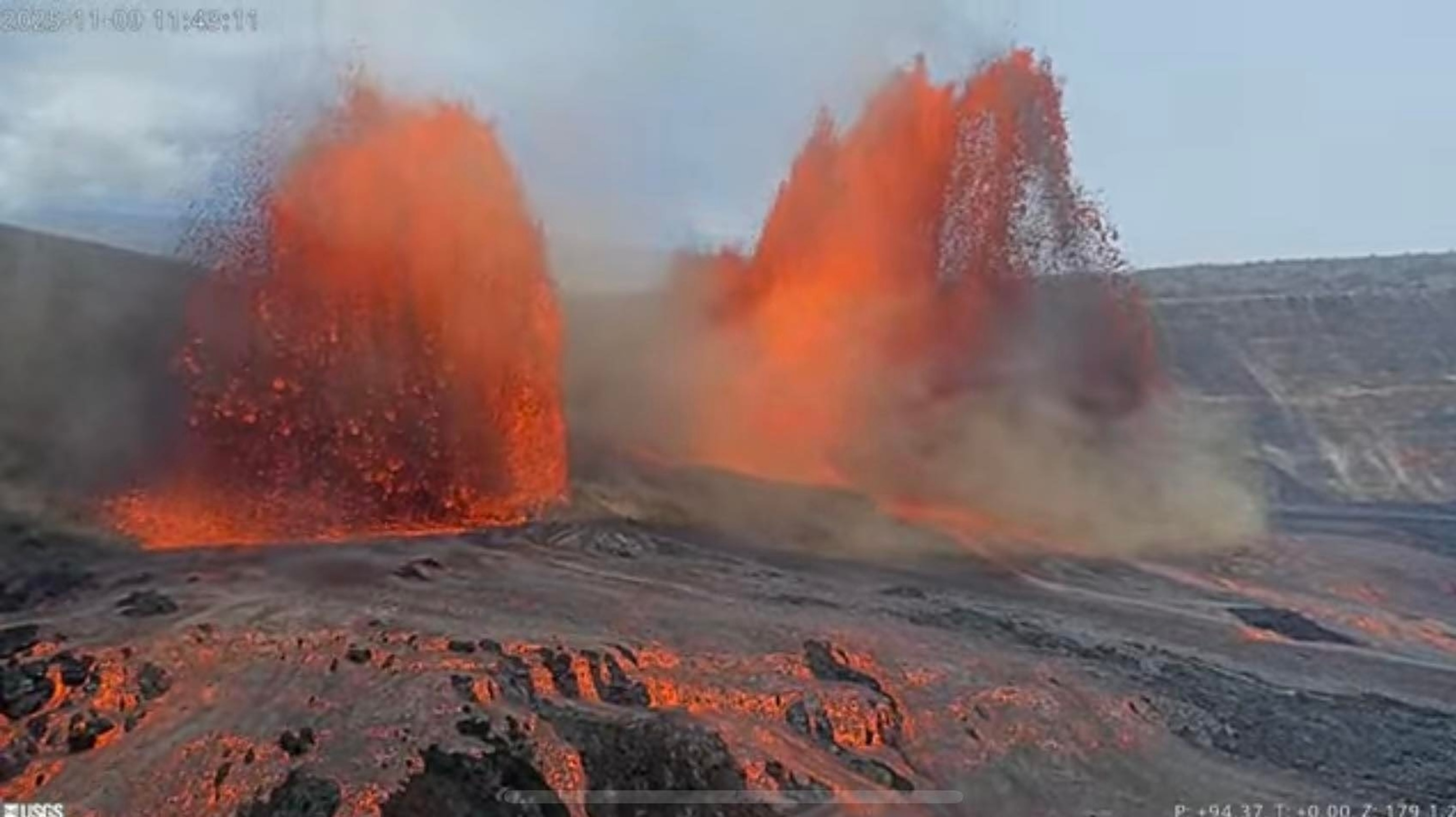Lava fountains at Hawaii's Kilauea volcano reached 1,100 feet: USGS
