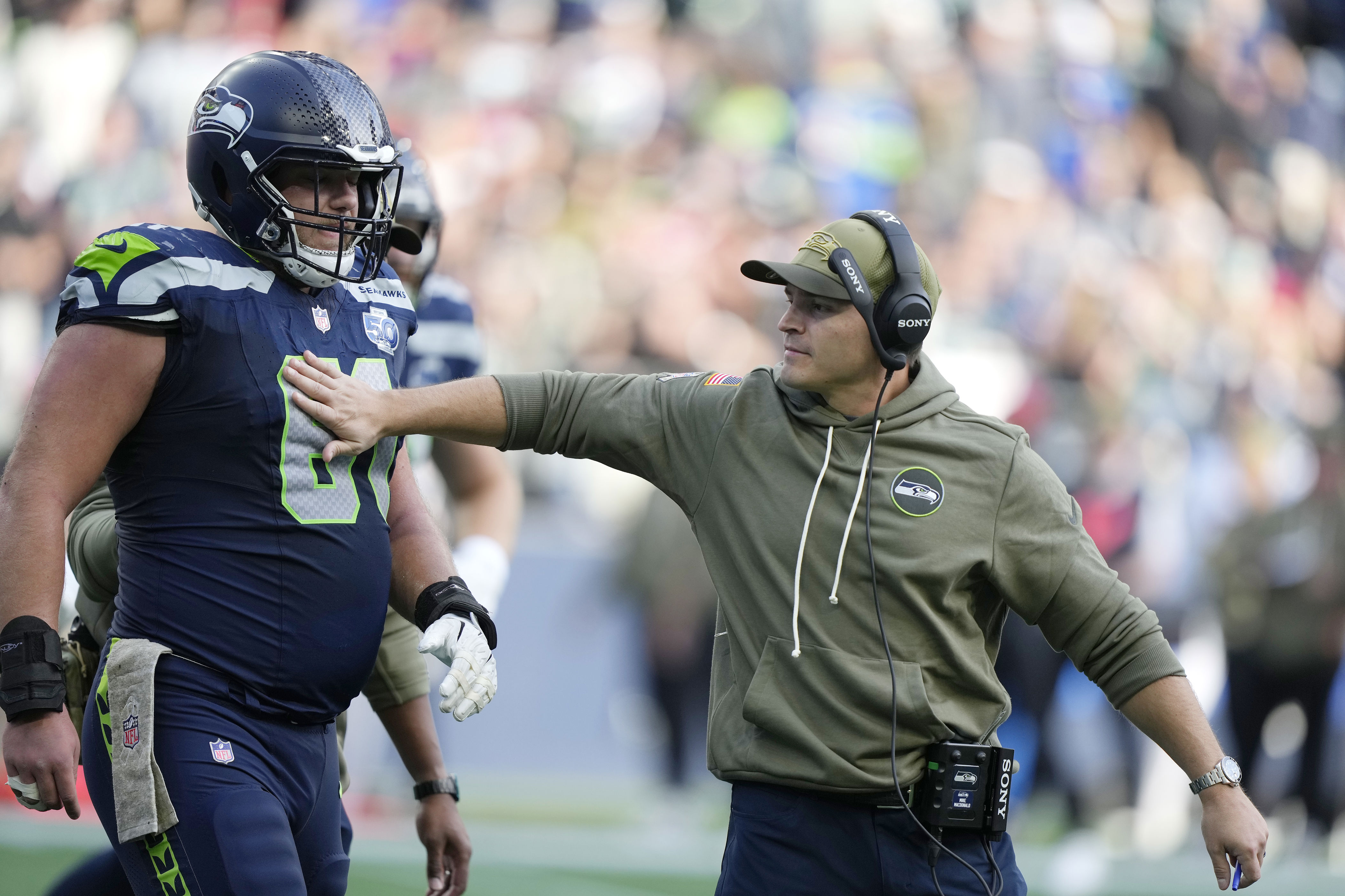 Seahawks place Jalen Sundell on injured reserve, activate Christian Haynes