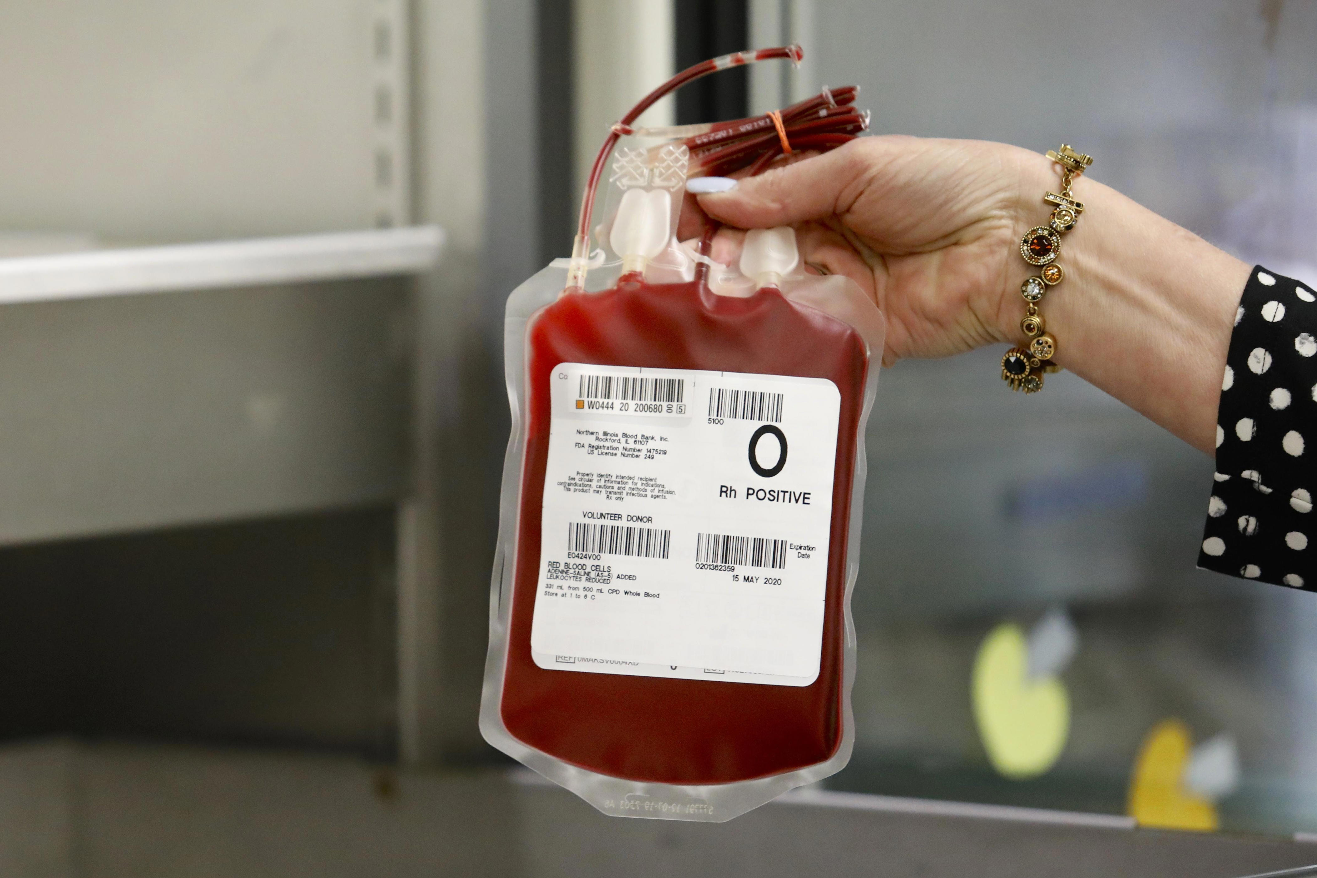 Rock River Valley Blood Center thanks donors with Yeti mugs and hoodies