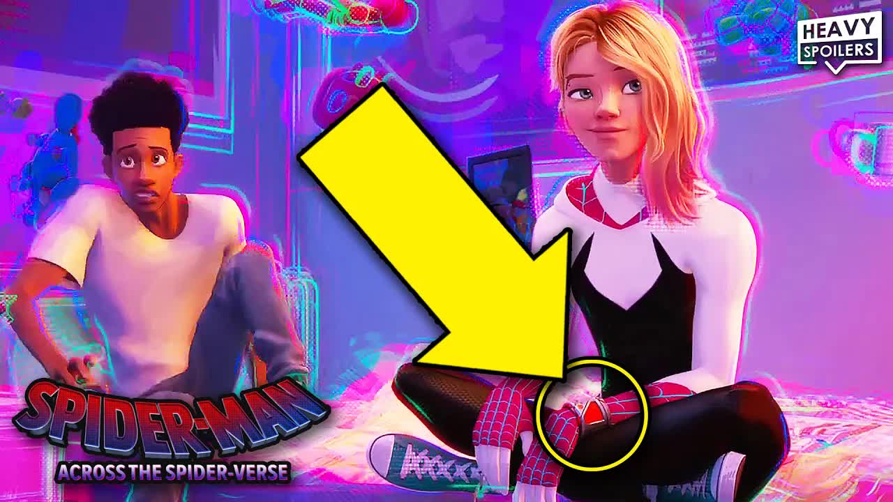 SPIDERMAN Across The Spiderverse Official Trailer Breakdown | First ...