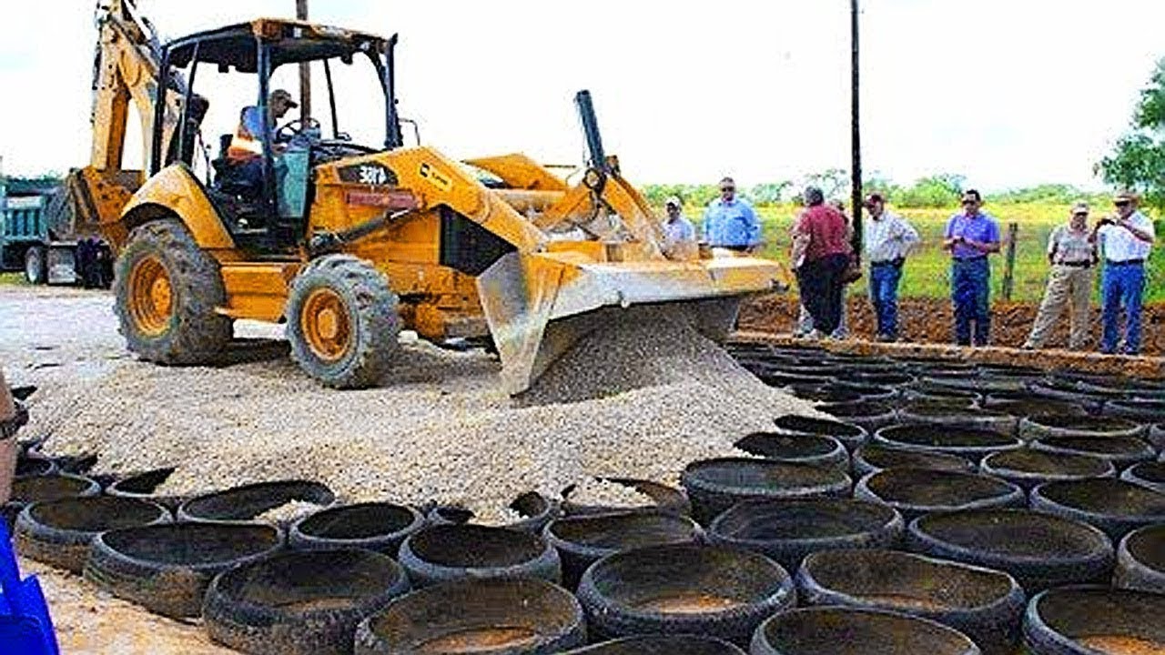 Creative uses for discarded tires