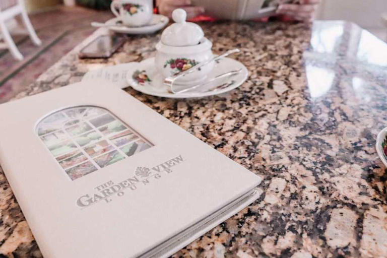 Garden View Tea Room experience Disney World review and menu - returning