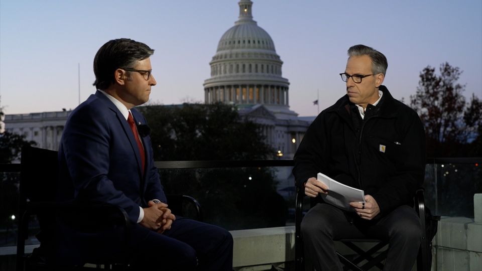 Tapper presses Speaker Johnson on refusal to commit to health care ...