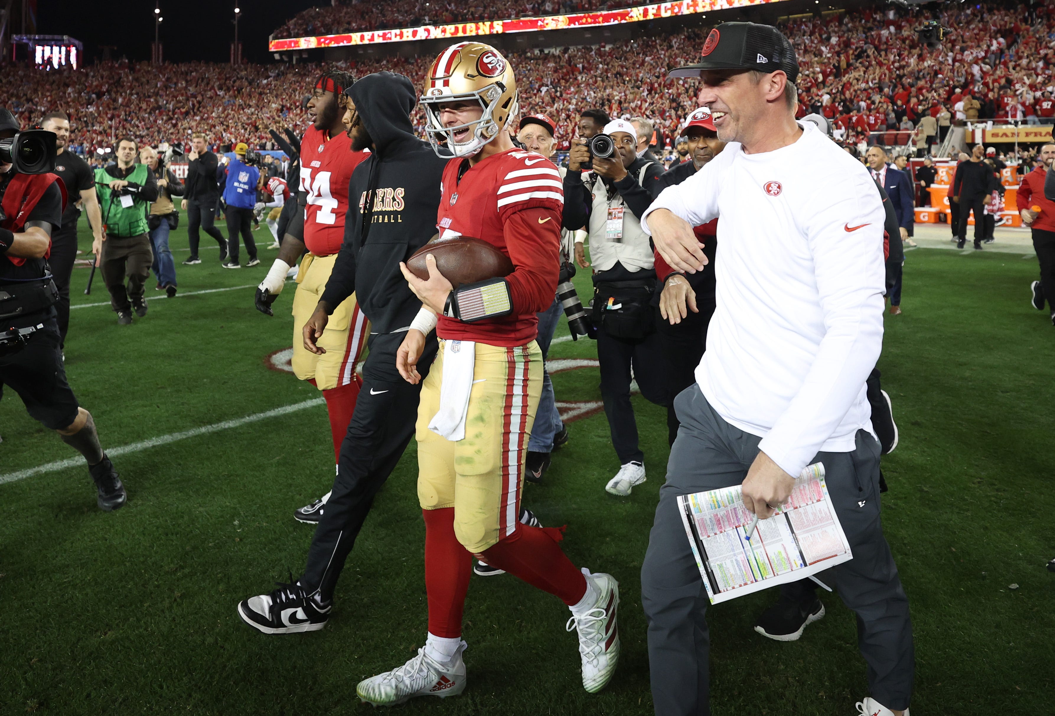 Kyle Shanahan’s striking 2022 admission to Jed York about Brock Purdy