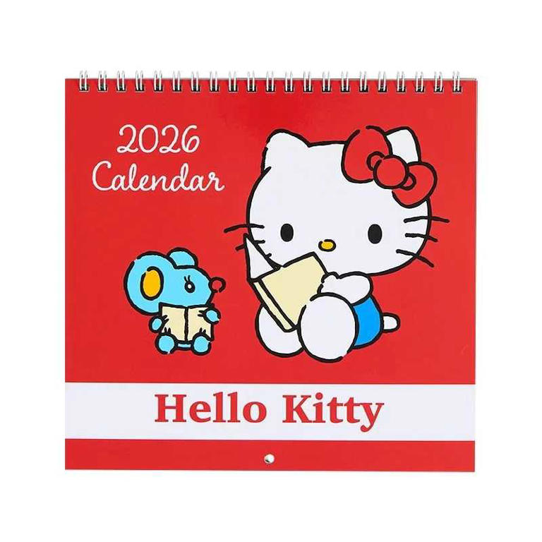 Hello Kitty Updates Fans for 2026 With New Calendar Collection for ...
