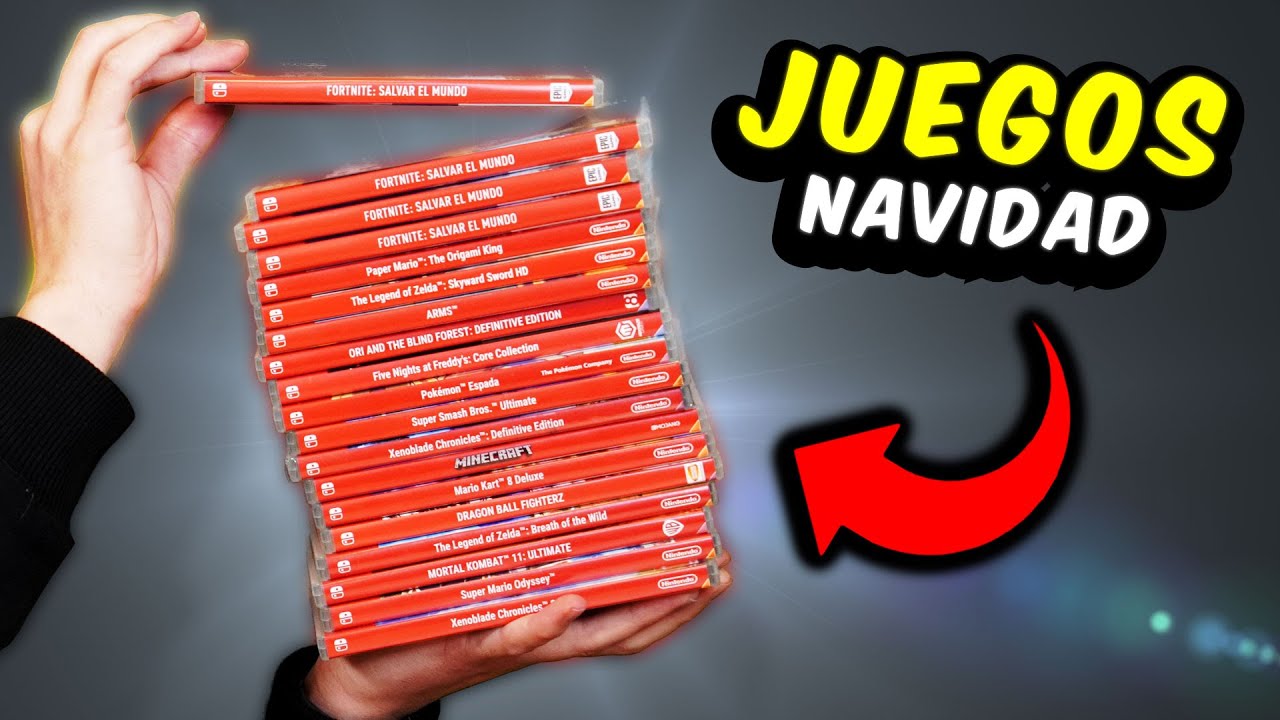 Ray Bacon recomienda juegos de Nintendo Switch para comprar en Navidad 2022