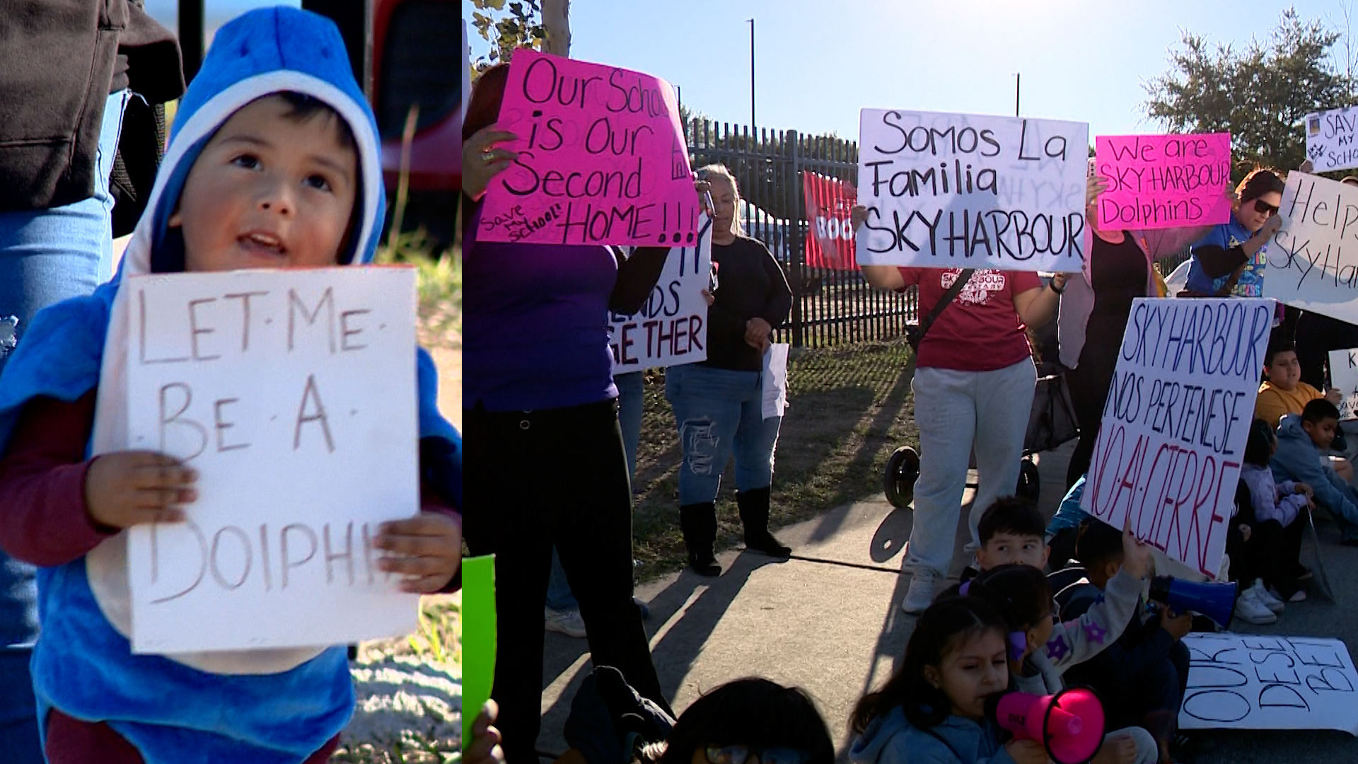 Parents rally to save Sky Harbour Elementary as Southwest ISD considers ...