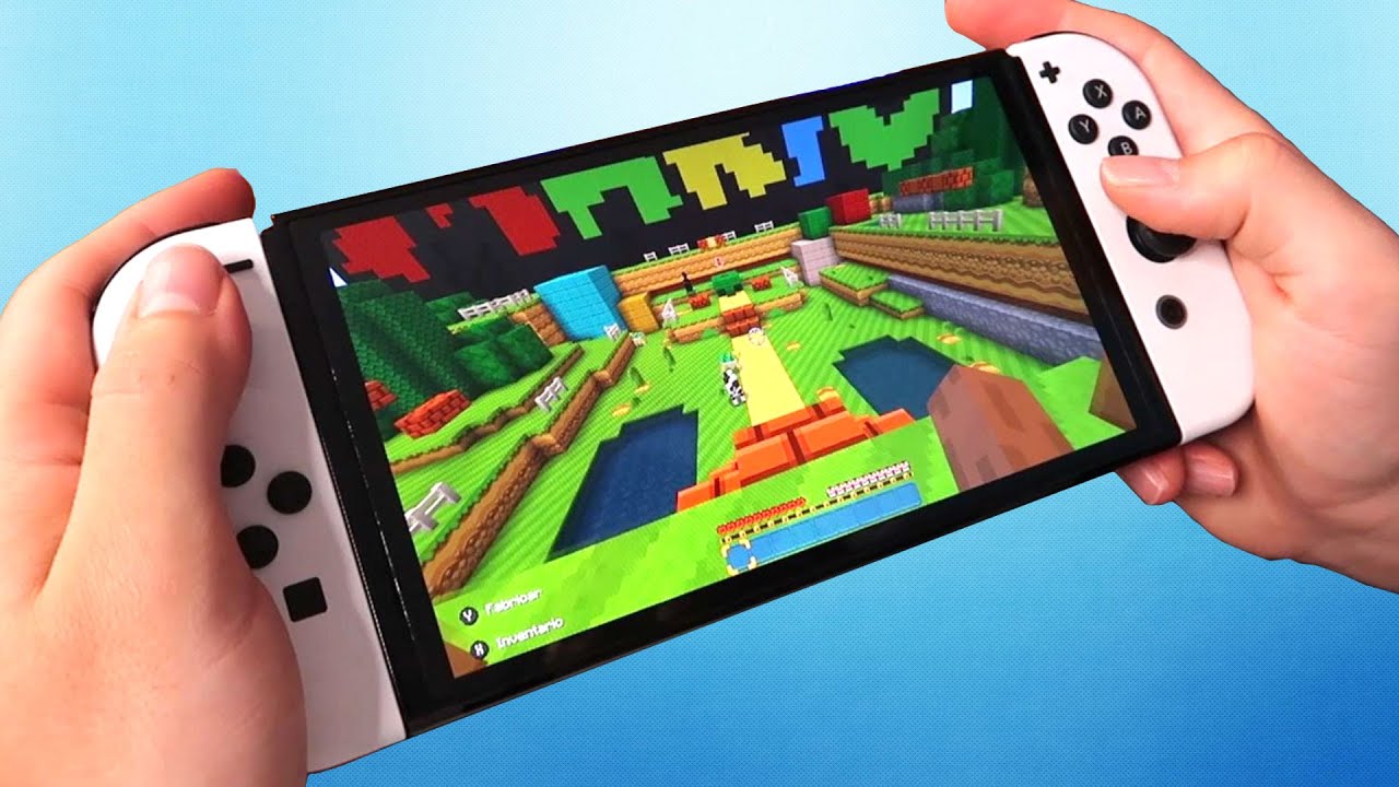 Instalé MINECRAFT en el NINTENDO SWITCH OLED 😵