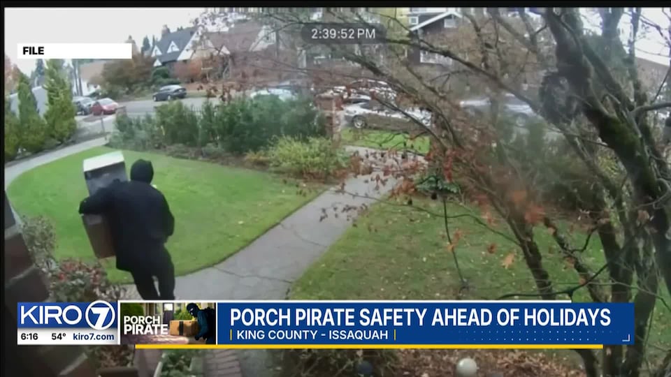 VIDEO: Porch pirate safety ahead of holidays