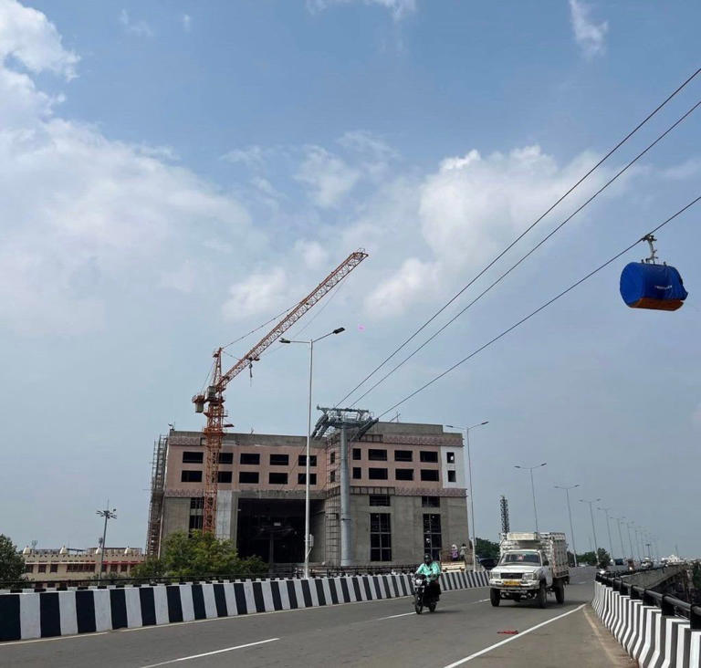 Bridges are falling, metros are stalling. Varanasi ropeway is the fix ...