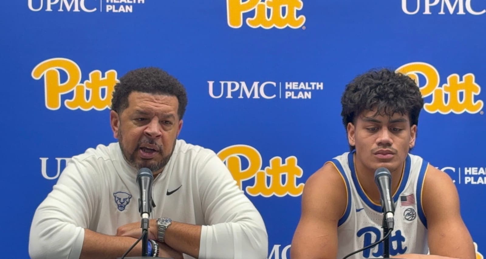 Jeff Capel and Roman Siulepa Discuss Pitt’s Win Over Eastern Michigan