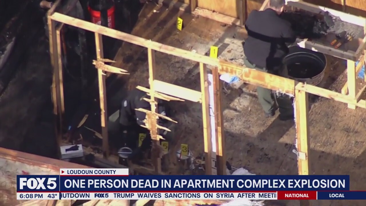 1 dead after fire, reports of explosion near Loudoun County apartment ...