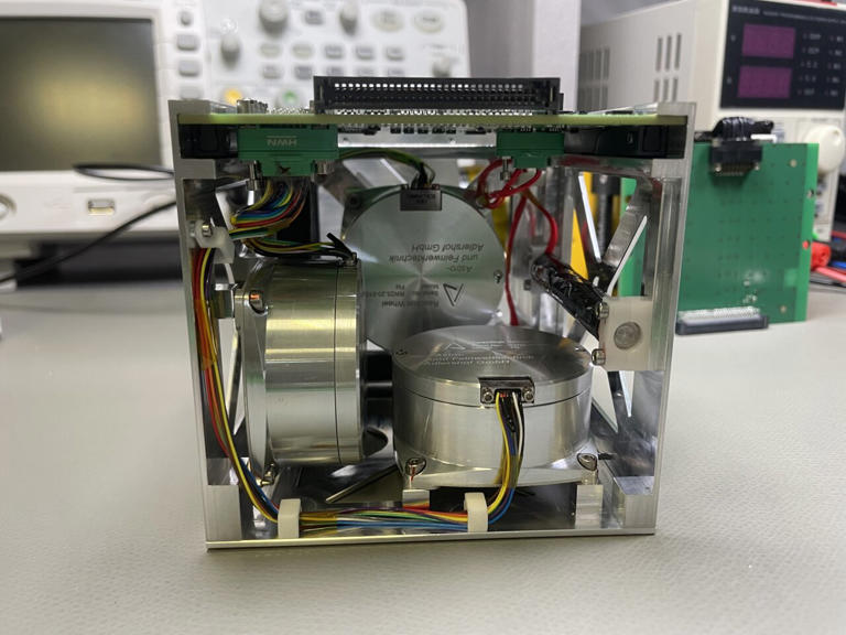 AI controls satellite attitude in orbit for first time