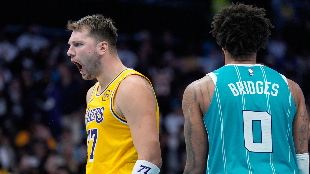 Doncic scores 38, Lakers beat Hornets for sixth win in last seven games