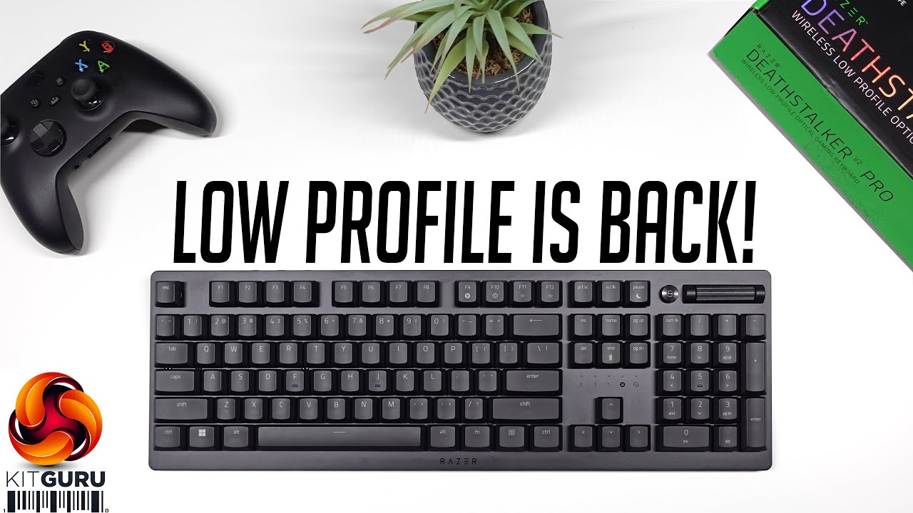 Razer DeathStalker V2 Pro - low profile optical