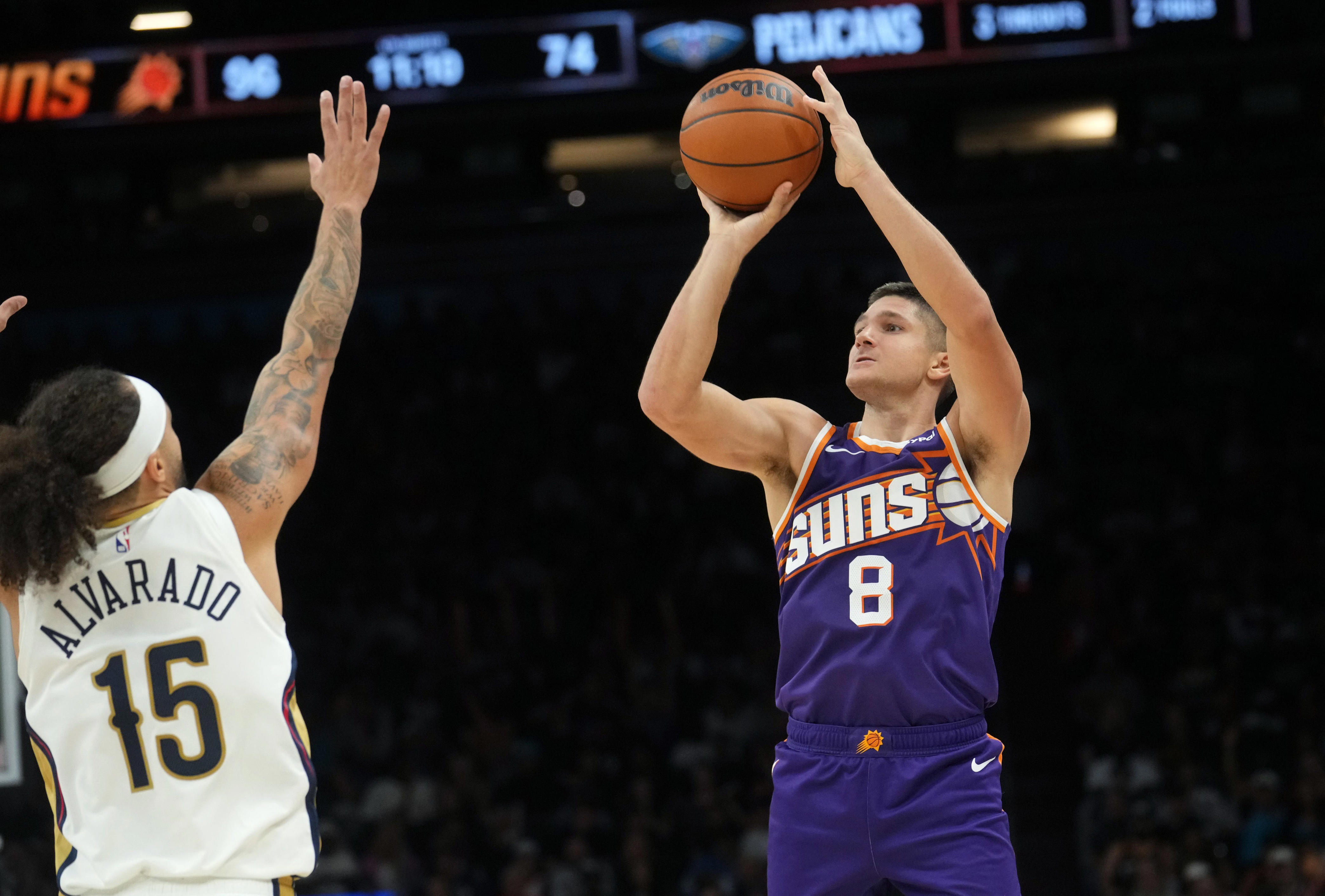 Grayson Allen has historic night from 3 in leading Phoenix Suns past ...