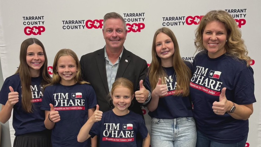 Tarrant County Judge Tim O'Hare files for reelection
