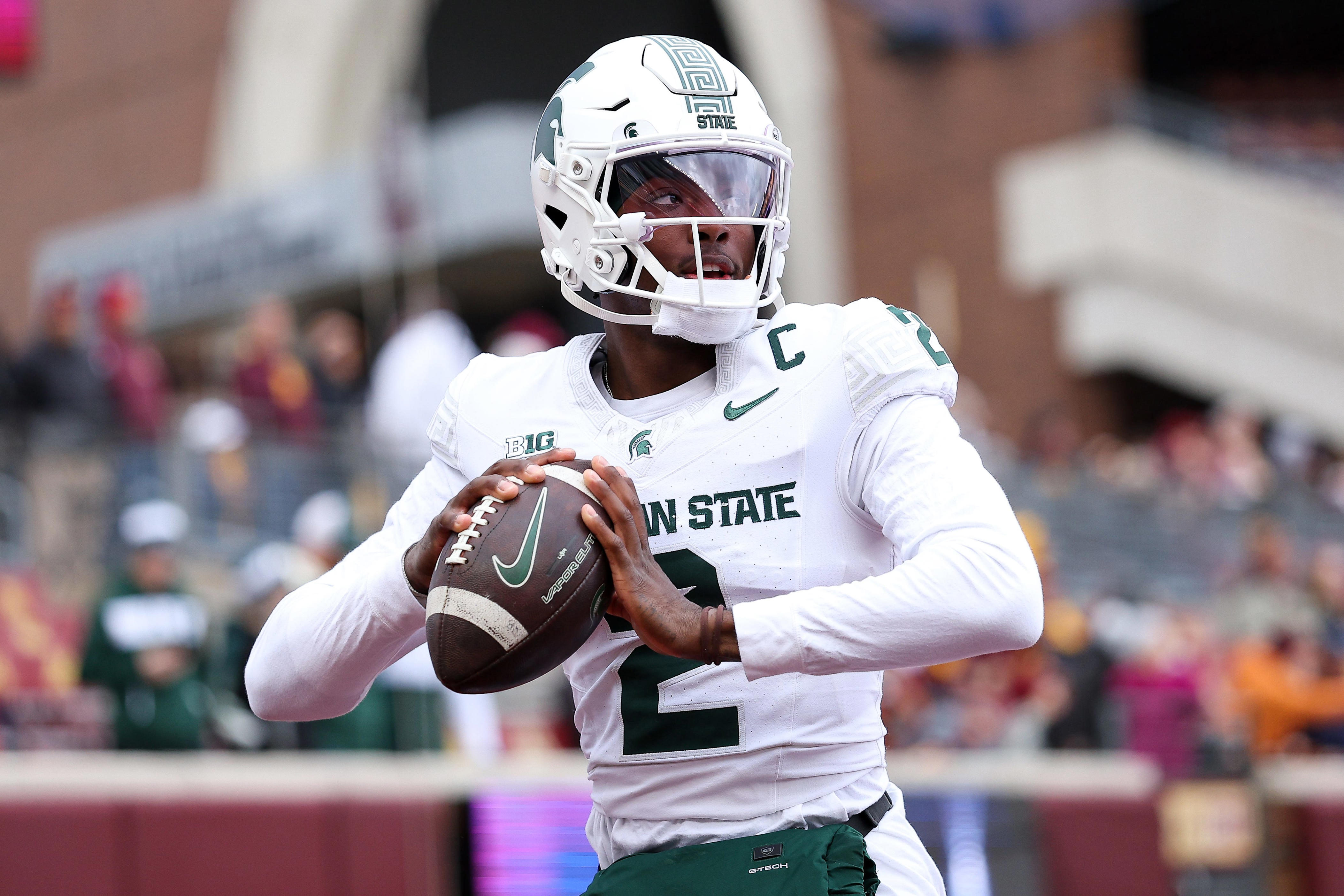 Report: MSU QB Aidan Chiles will be a top target if he enters transfer ...