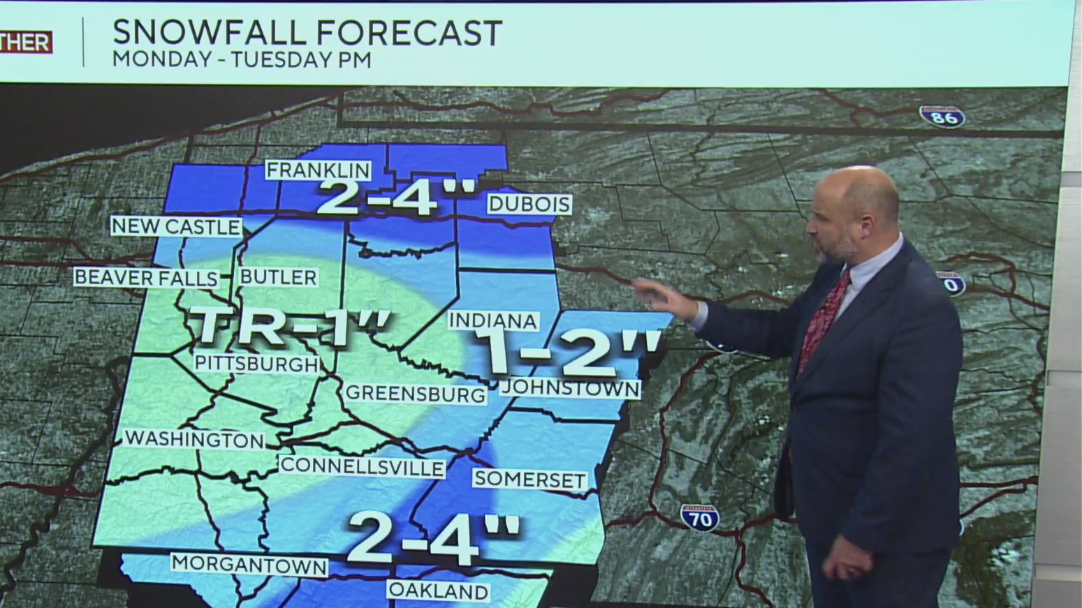 KDKA-TV Evening Forecast (11/10)