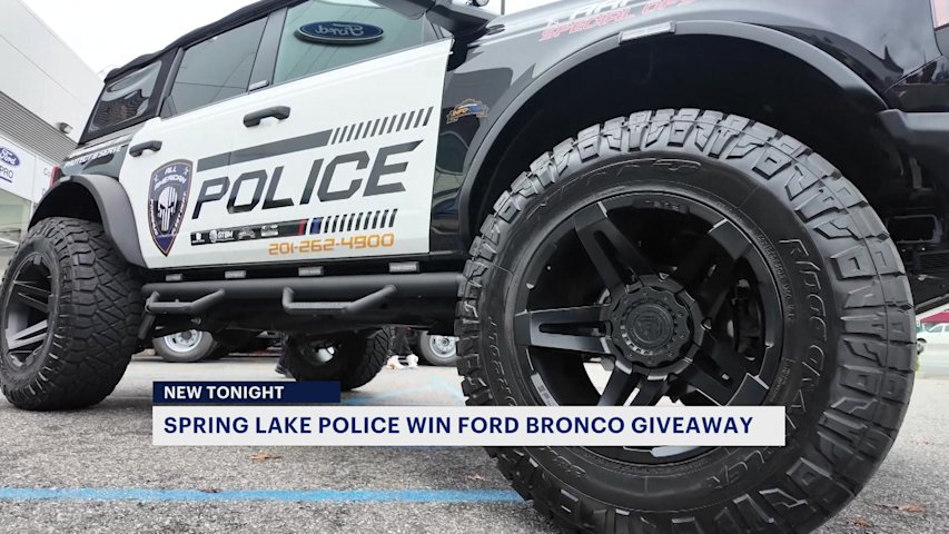 Spring Lake police win contest for new Ford Bronco police vehicle