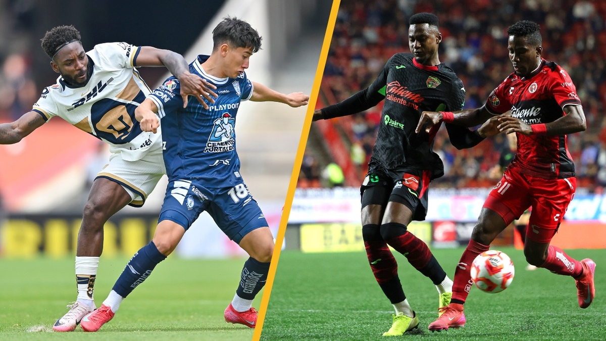Pachuca vs Pumas se repite en Play In y Tijuana vs Juárez será inédito