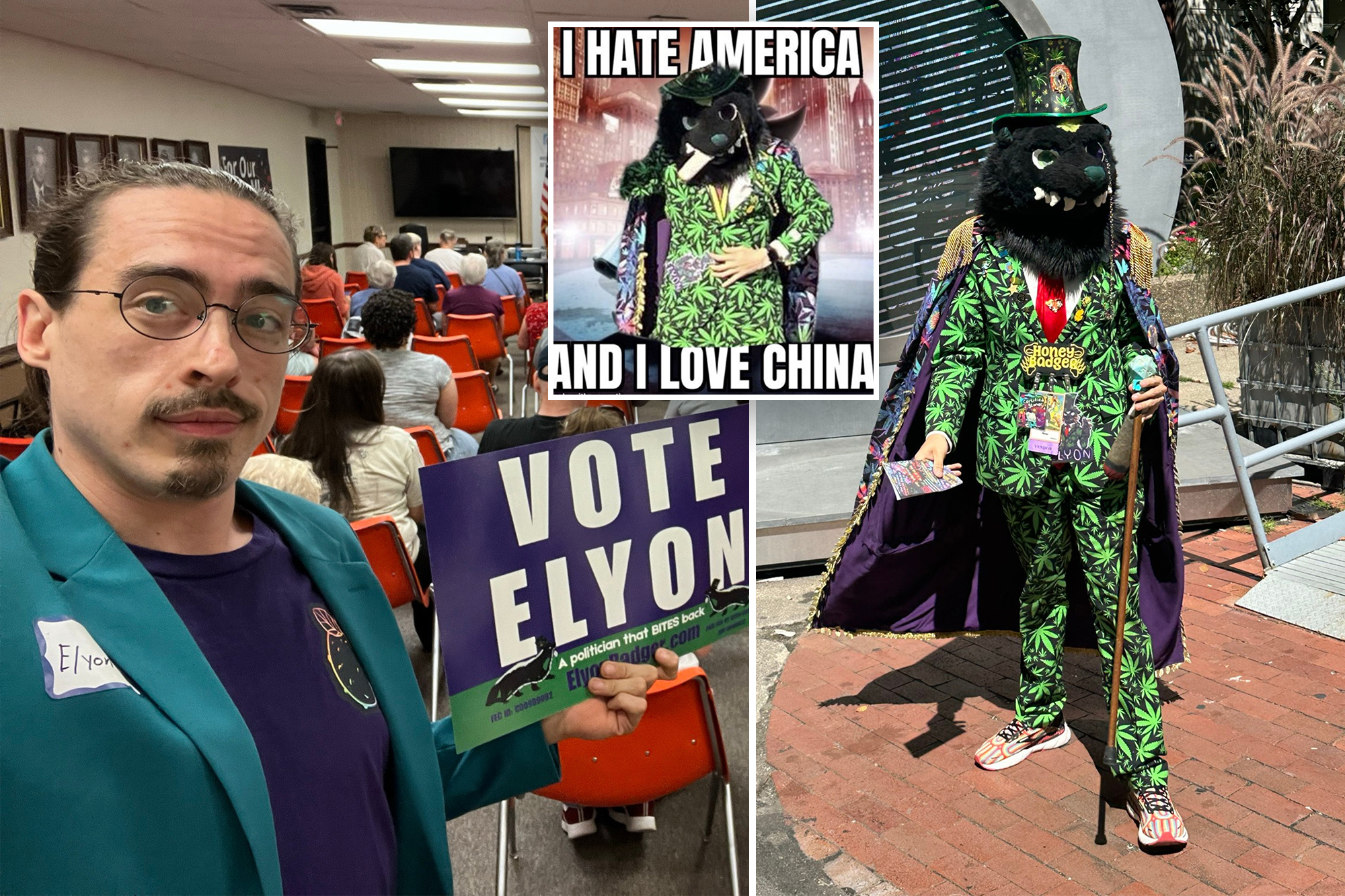 Michigan furry ‘Elyon Badger’ running for US Congress on Democratic ticket: ‘I’m deadly serious’