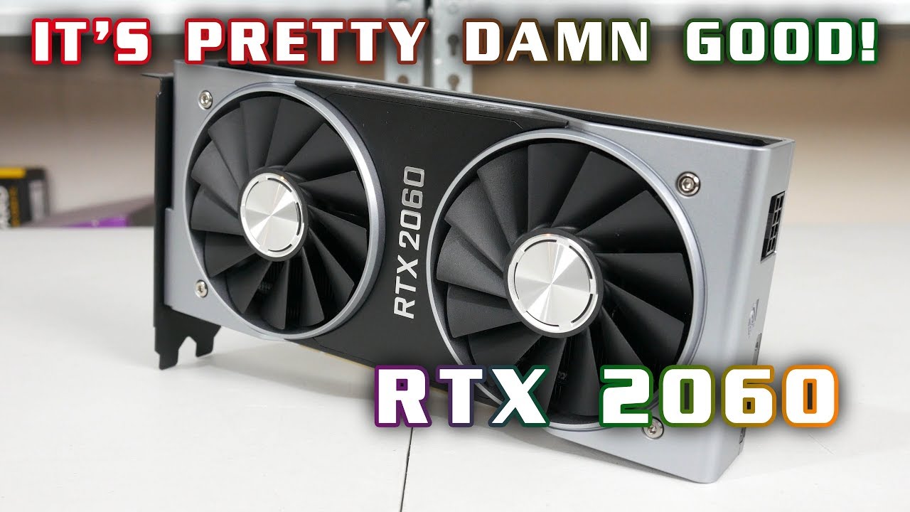 Nvidia RTX 2060 Founders Edition review - GTX 1070 Ti level performance!