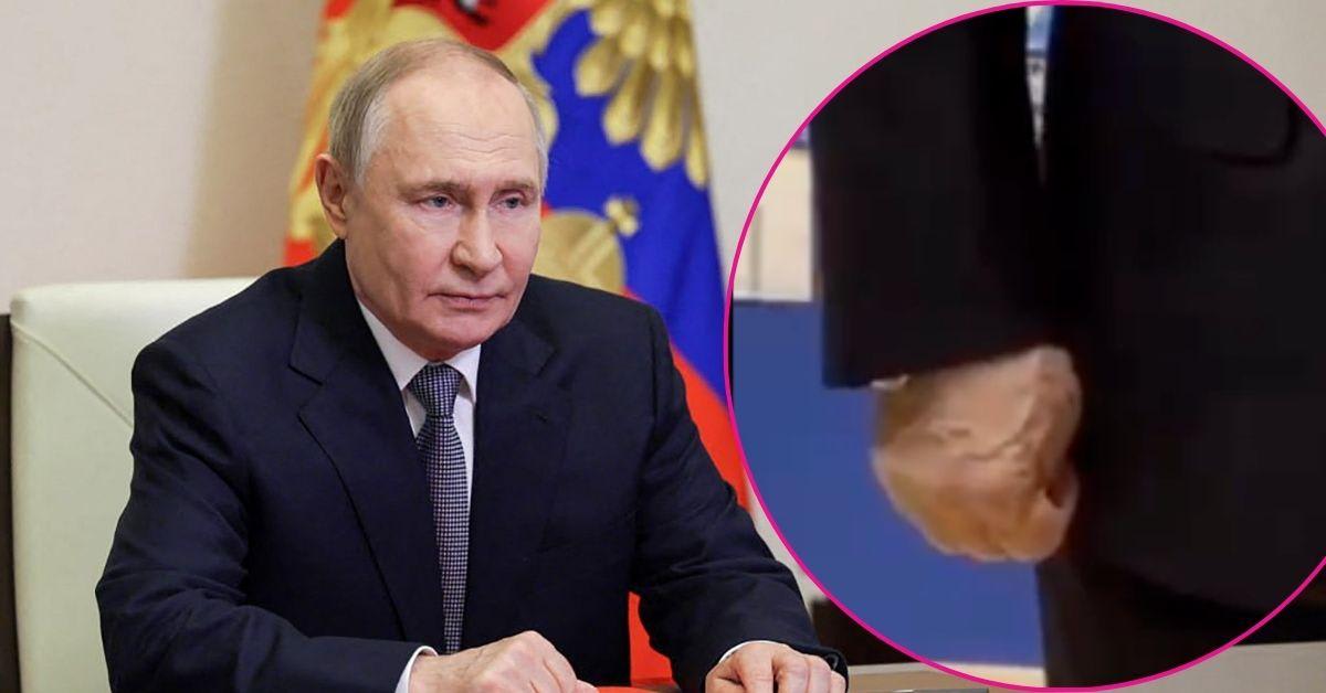Russian President Vladimir Putin's 'Clenched Fists' and 'Shaking' Legs Spark Health Concerns ...