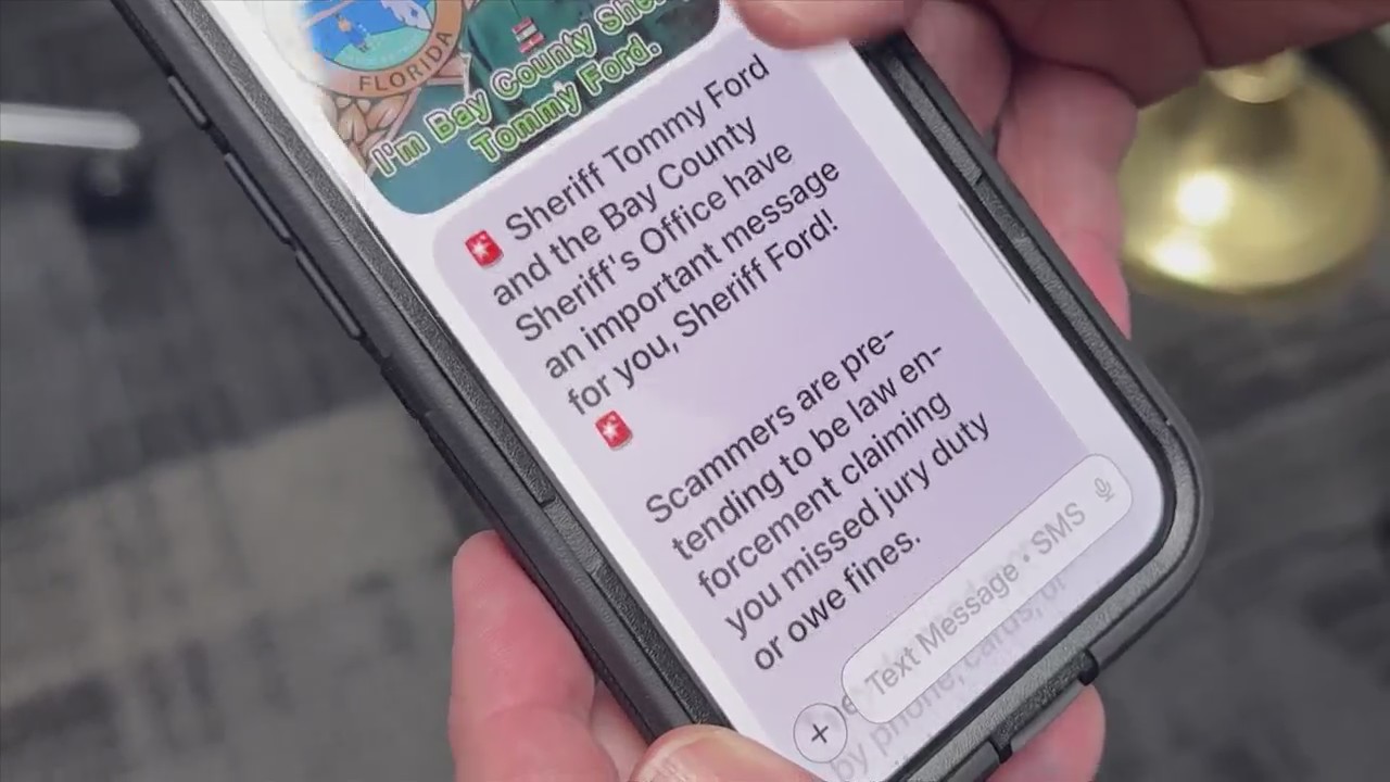 Text Alert: Bay County Sheriff's Office intensifies efforts to fight scams