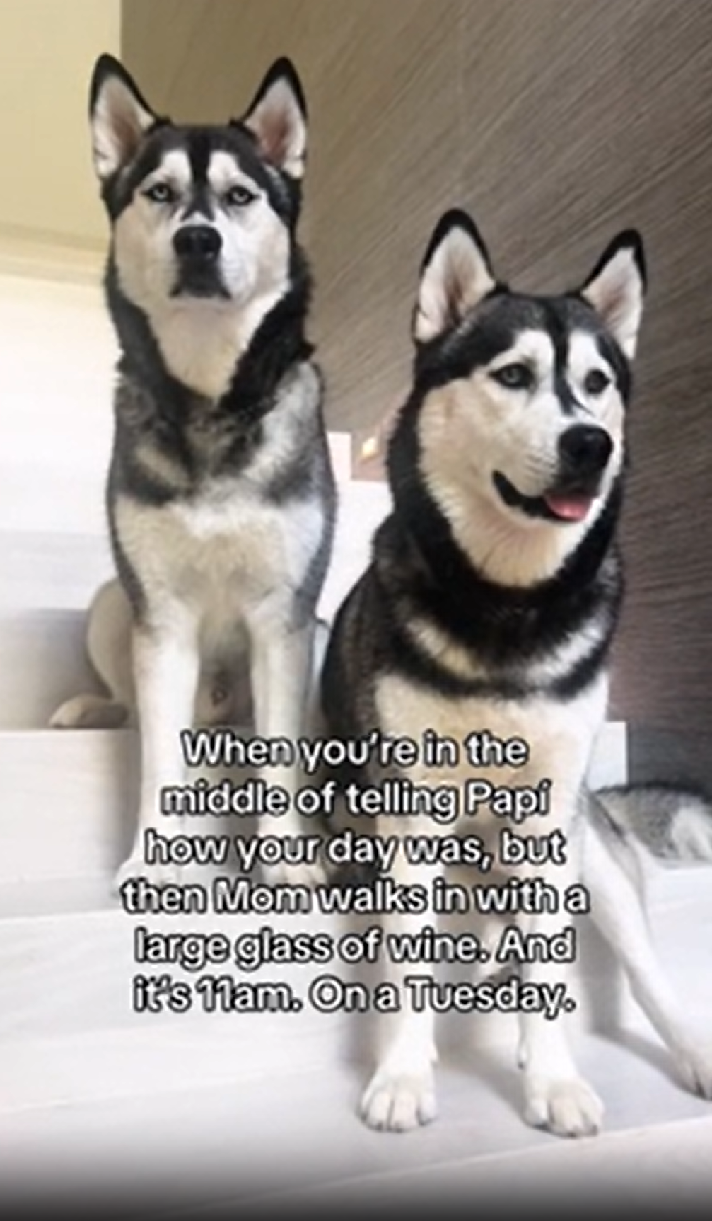 That Moment When Mom Walks In With a Large Glass Mid-Story