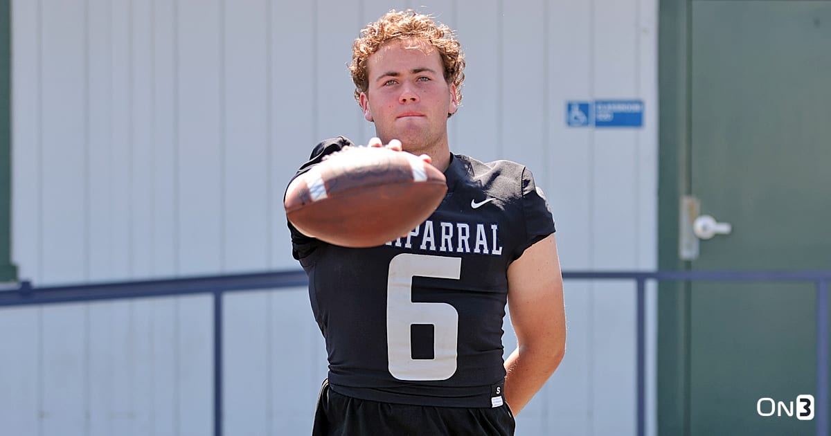 Chaparral (Calif.) QB Dane Weber breaks school record with eight TDs in ...