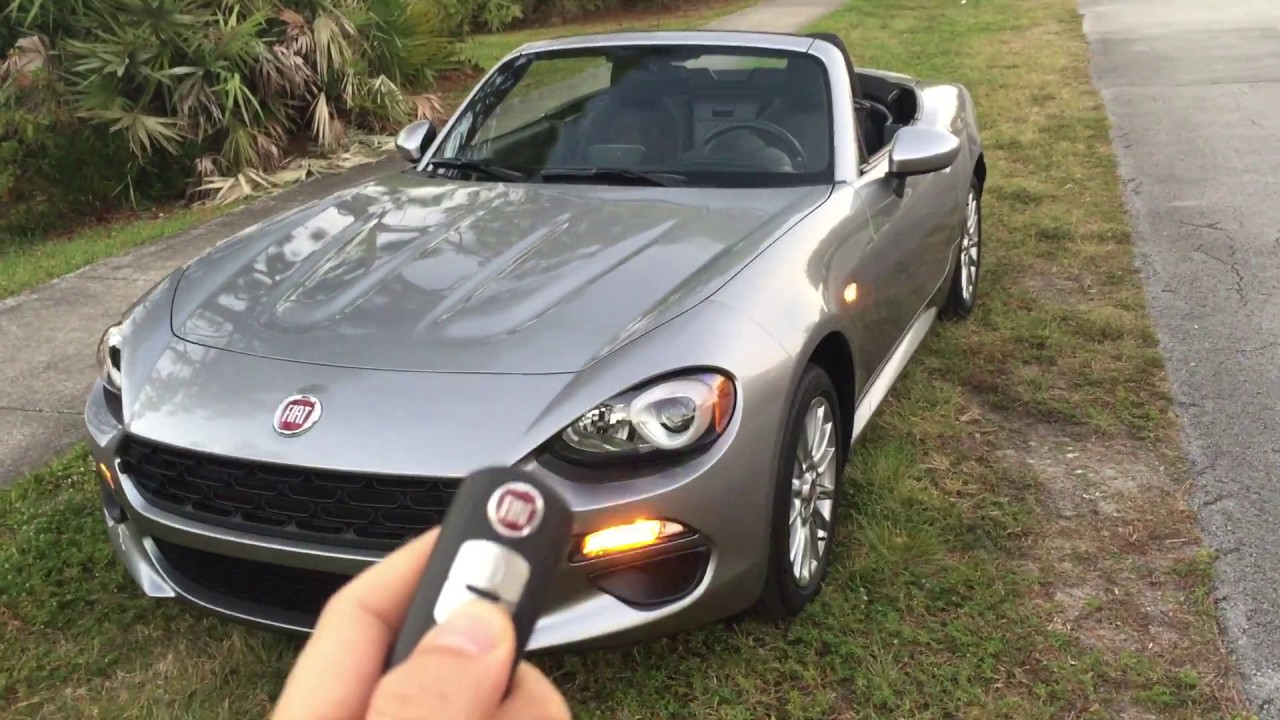 Despertando al Fiat 124 Spider 2017
