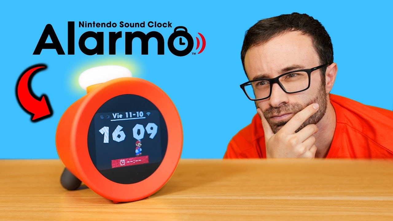Así es el DESPERTADOR de NINTENDO ⏰ ALARMO ¿VALE LA PENA? Unboxing
