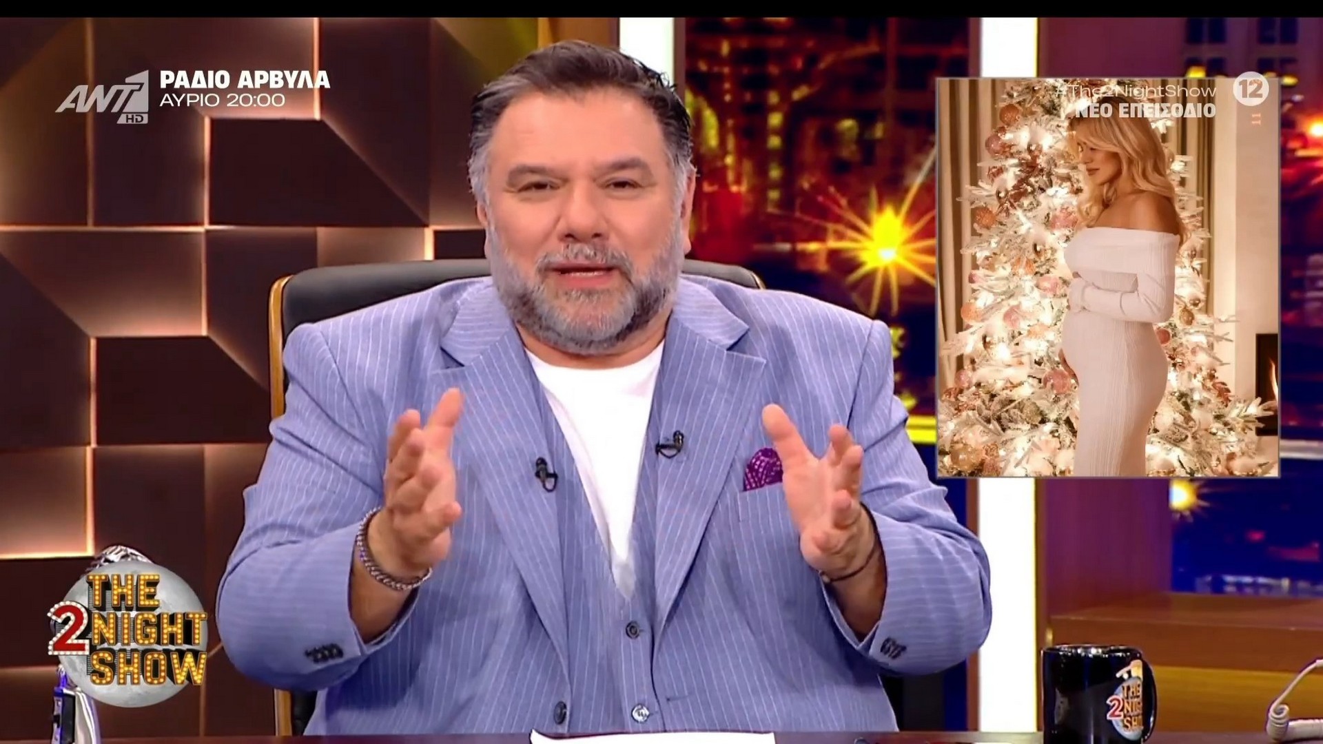 The 2Night Show: Γρηγόρης Αρναούτογλου προς Κατερίνα Καινούργιου – «Με ...