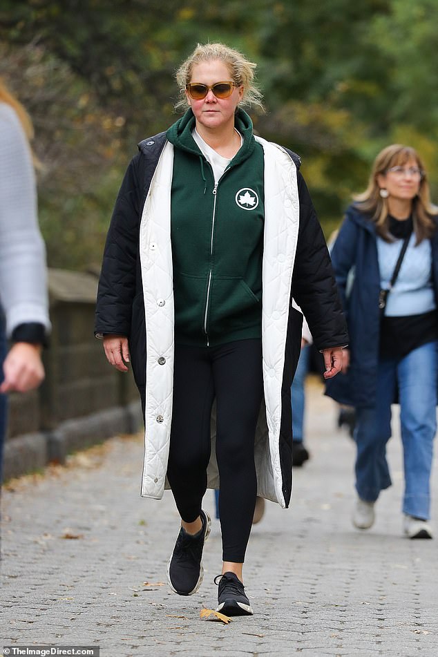 Amy Schumer flaunts 40lb weight loss during NYC stroll