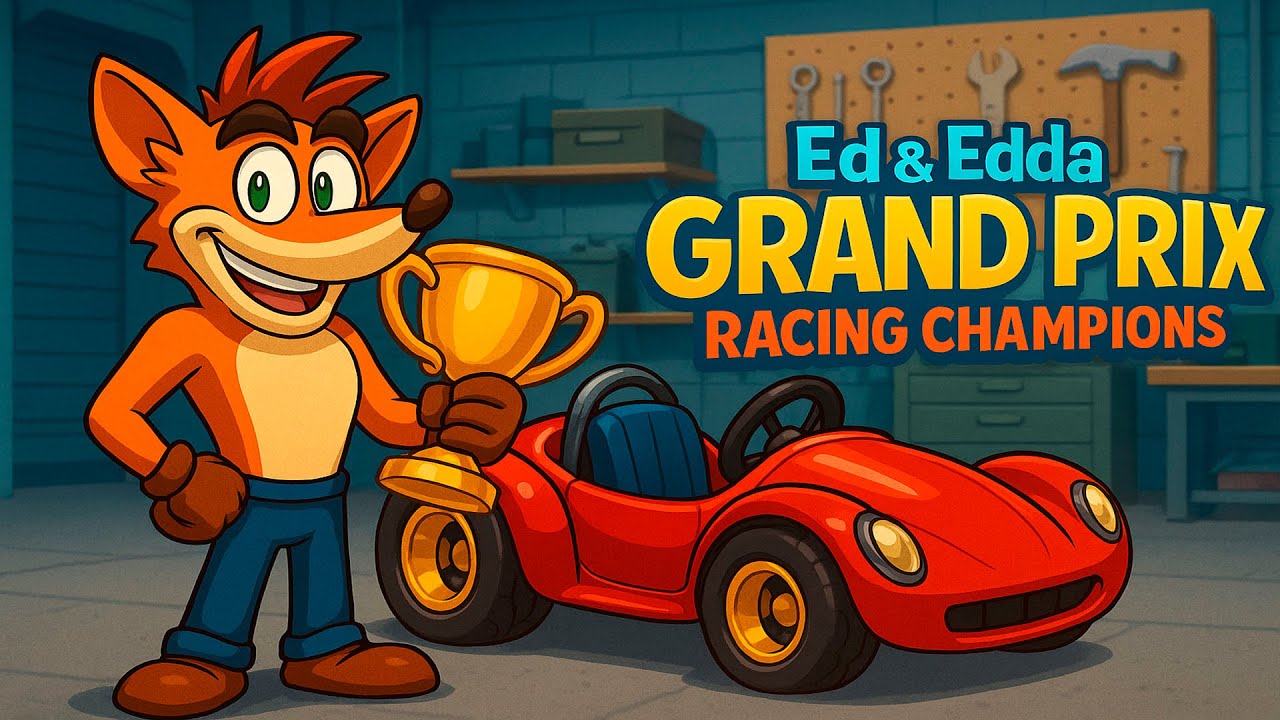 Ed & Edda Grand Prix racing champions unas carreritas con el gallo # ...