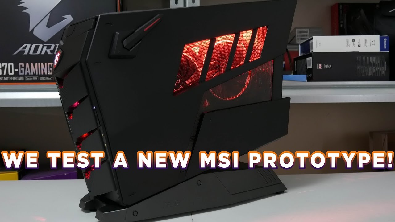 MSI Aegis 3 8th system - Prototype tested!