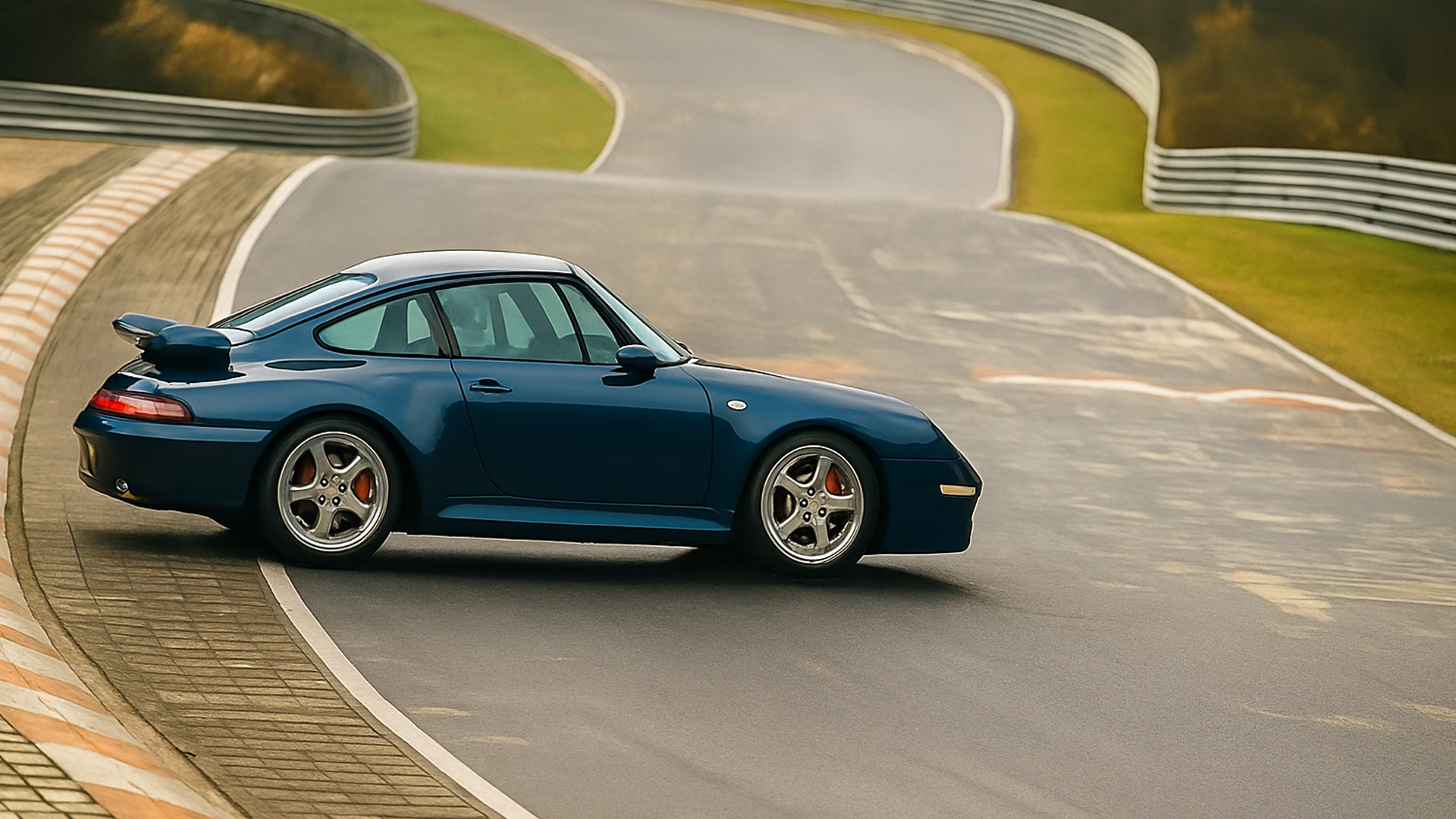 Cars Spinning Out of Control at the Nürburgring