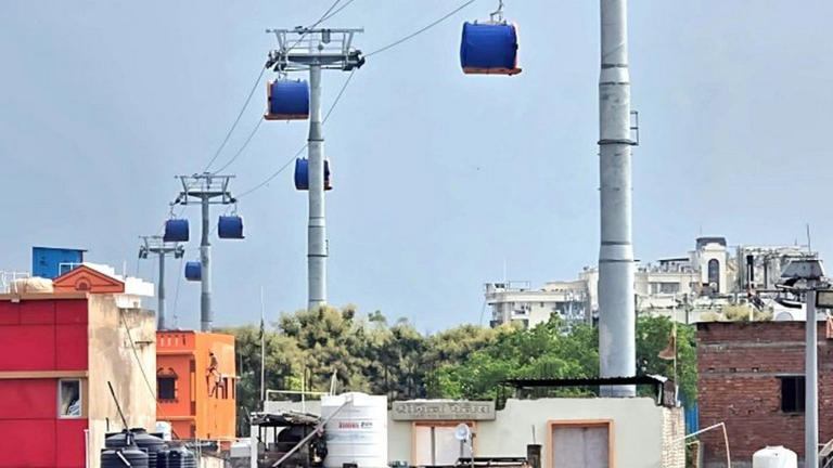 Bridges are falling, metros are stalling. Varanasi ropeway is the fix ...