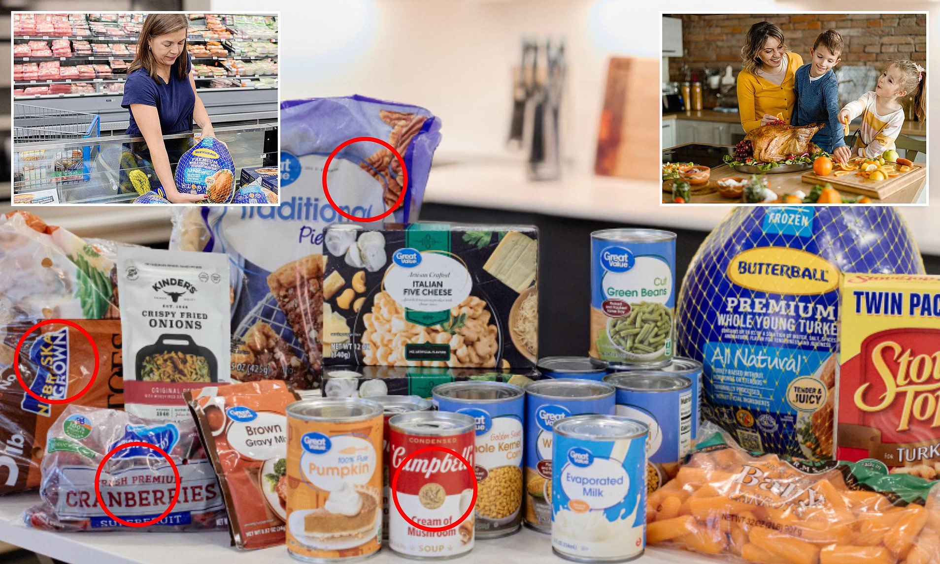 Walmart, Target and Aldi slash Thanksgiving dinner prices - but there's ...