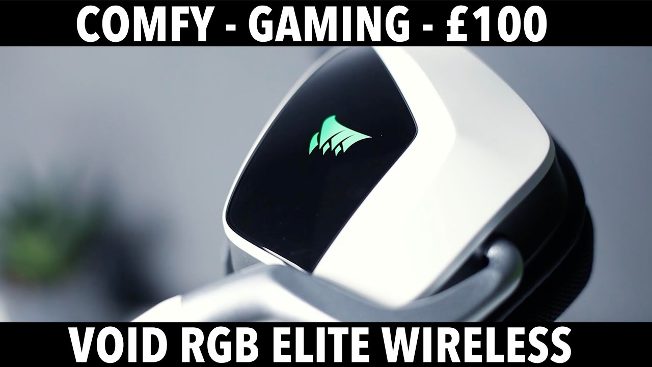 Corsair Void RGB Elite wireless review - very comfortable!