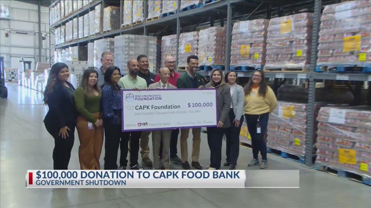 CAPK food bank receives $100,000 donation from Ravi & Naina Patel ...