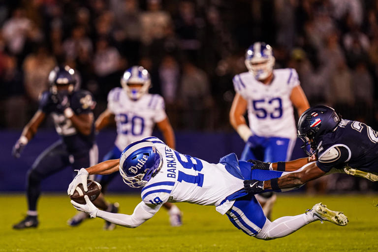 Duke football vs Virginia live updates, Week 12 game score, highlights