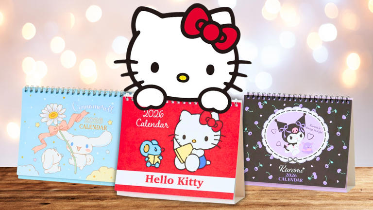 Hello Kitty Updates Fans for 2026 With New Calendar Collection for ...