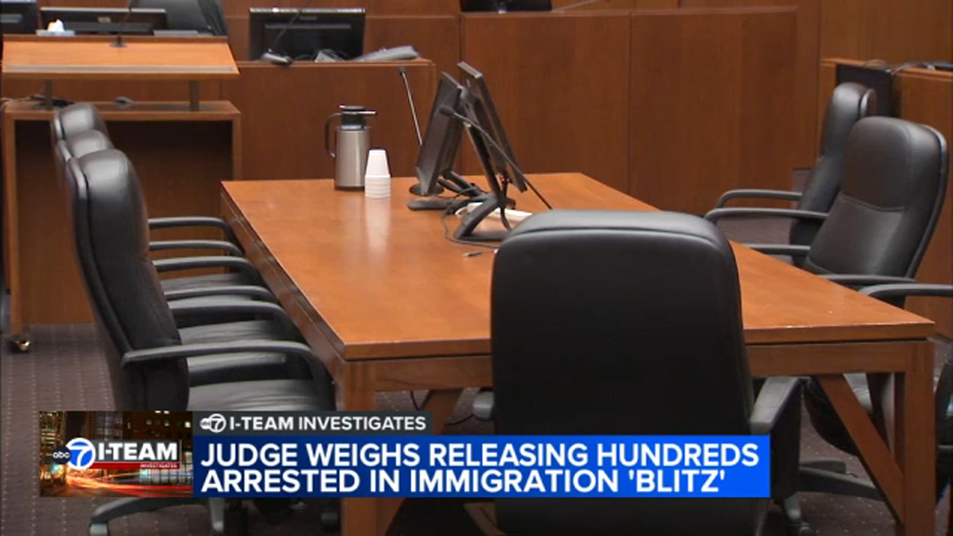 Judge considers releasing hundreds arrested in Chicago-area immigration ...