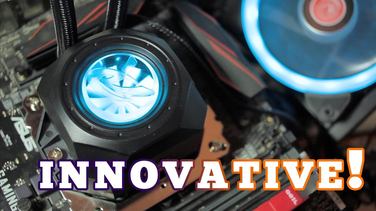 Raijintek ORCUS 240 liquid cooler review - with liquid flow indicator!