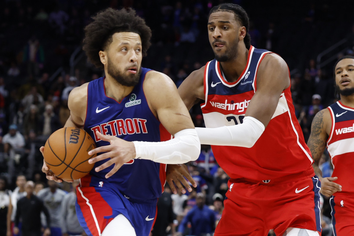 Cade Cunningham Missed 31 Shots Against Wizards, Setting Mark Not Seen ...