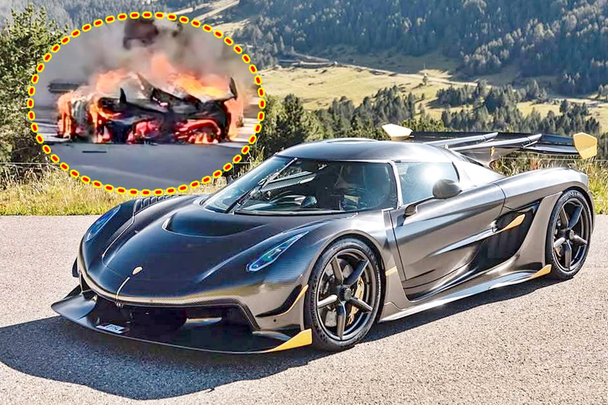 $3.8 Million Supercar Burns to the Ground—Then Koenigsegg Did the ...