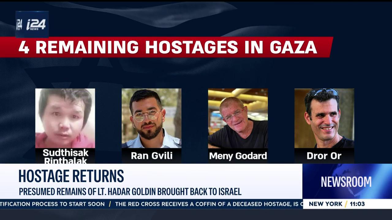 Hostage returns: presumed remains of Lt. Hadar Goldin brought back to ...