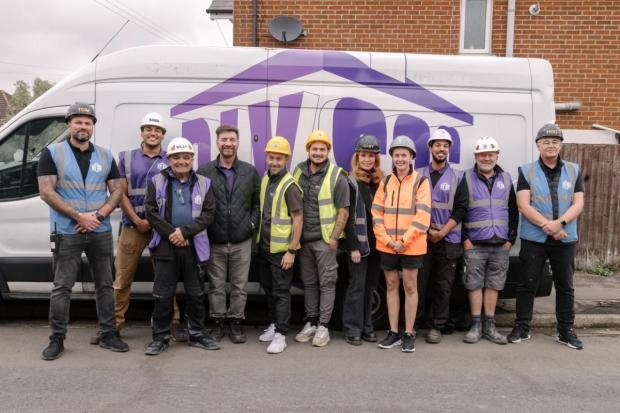Homebuilder helps family living in unsafe house on BBC's DIY SOS